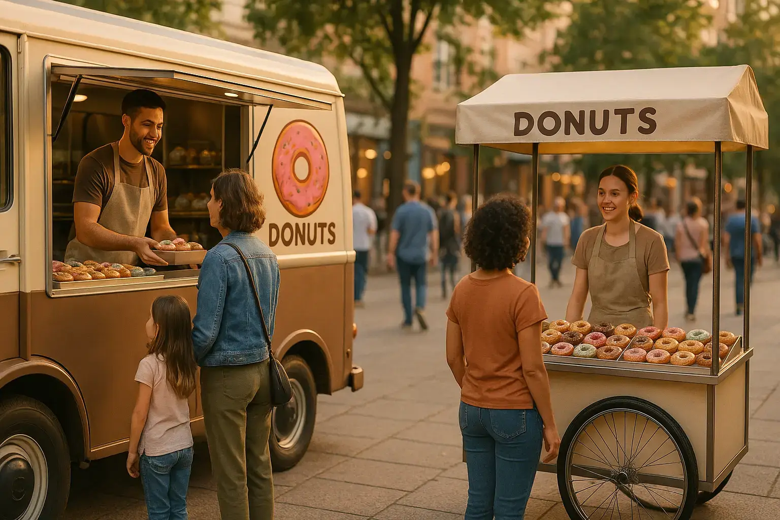 Start a Profitable Mobile Donut Business: Truck vs Cart